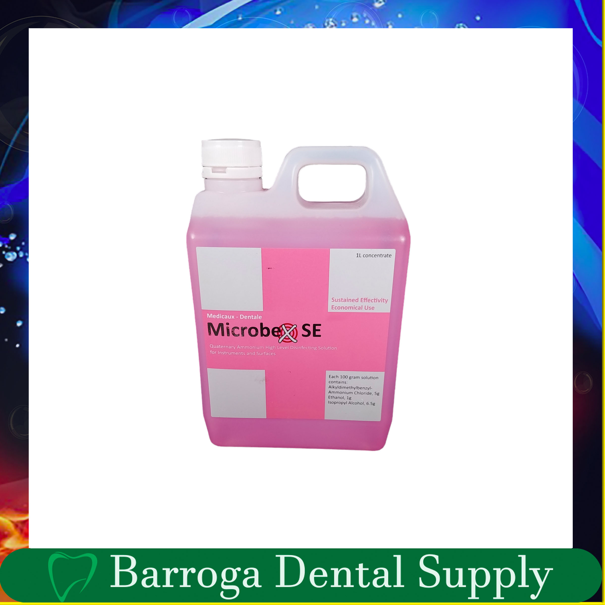 Microbex SE pink (Disinfectant Solution for Cold Sterilization) 1Liter ...
