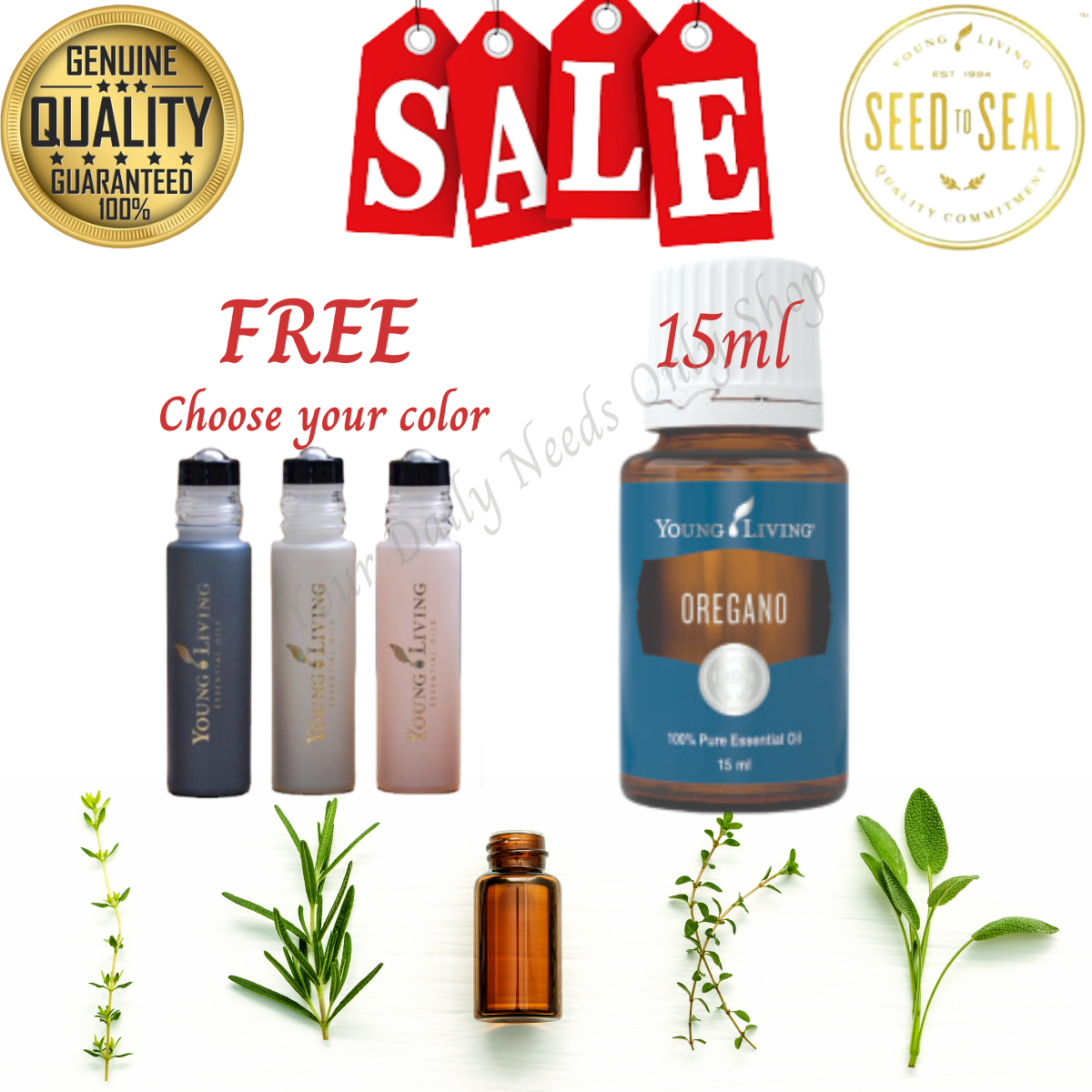 1.1 2023 SALE! Young Living Oregano Essential Oil - Brand New and ...