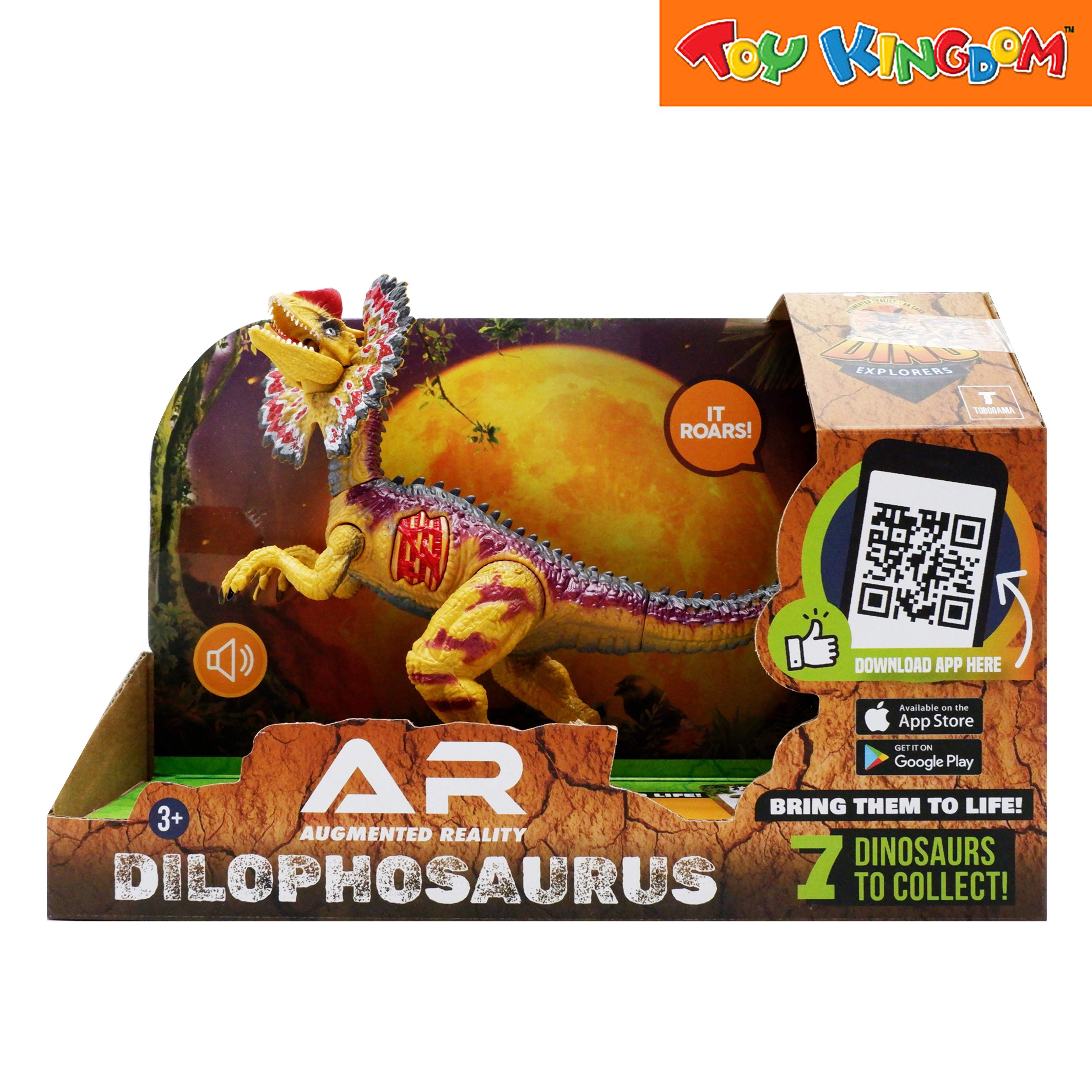 Prexio AR Dino Augmented Reality Dilophosaurus Figure | Lazada PH