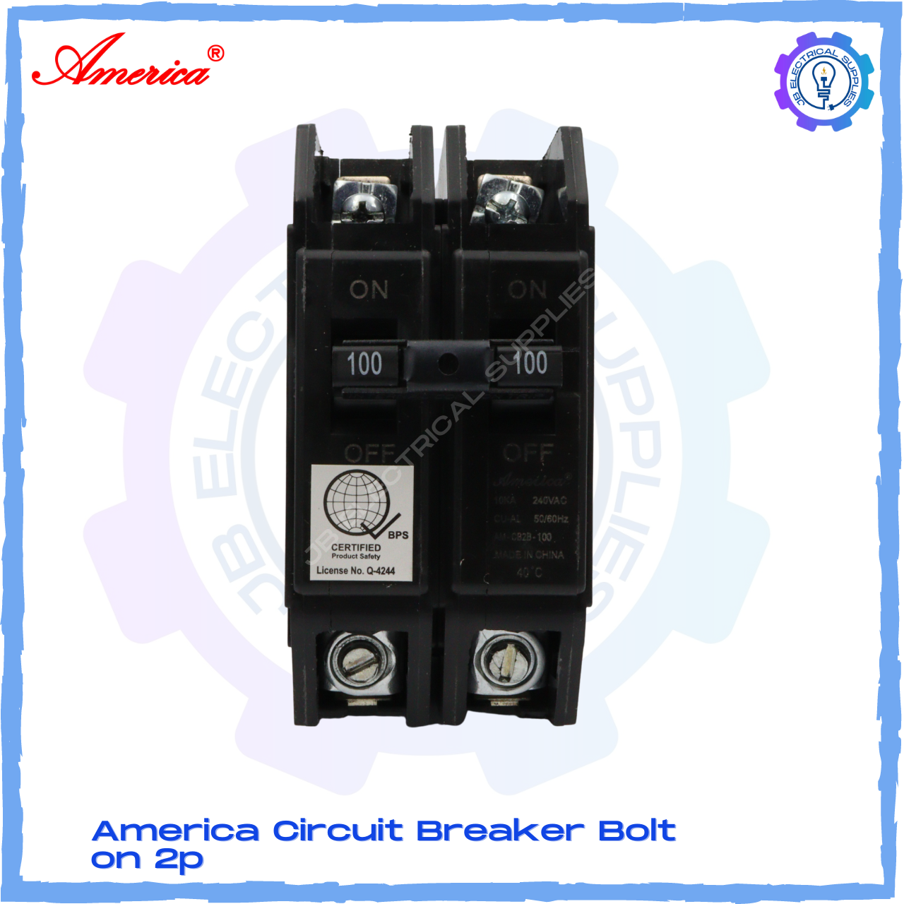 America Circuit Breaker Bolt on 2 Pole | Lazada PH