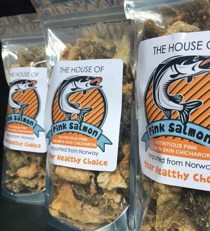 Pink Salmon Skin Chicharon (Assorted Flavors) | Lazada PH