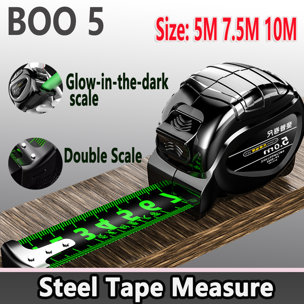 5M 7.5M 10M fluorescent steel tape measure industrial tape measure high ...