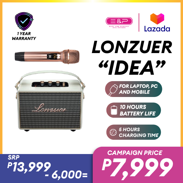 Easy & Perfect Lonzuer Idea 60W Bluetooth Speaker | Lazada PH