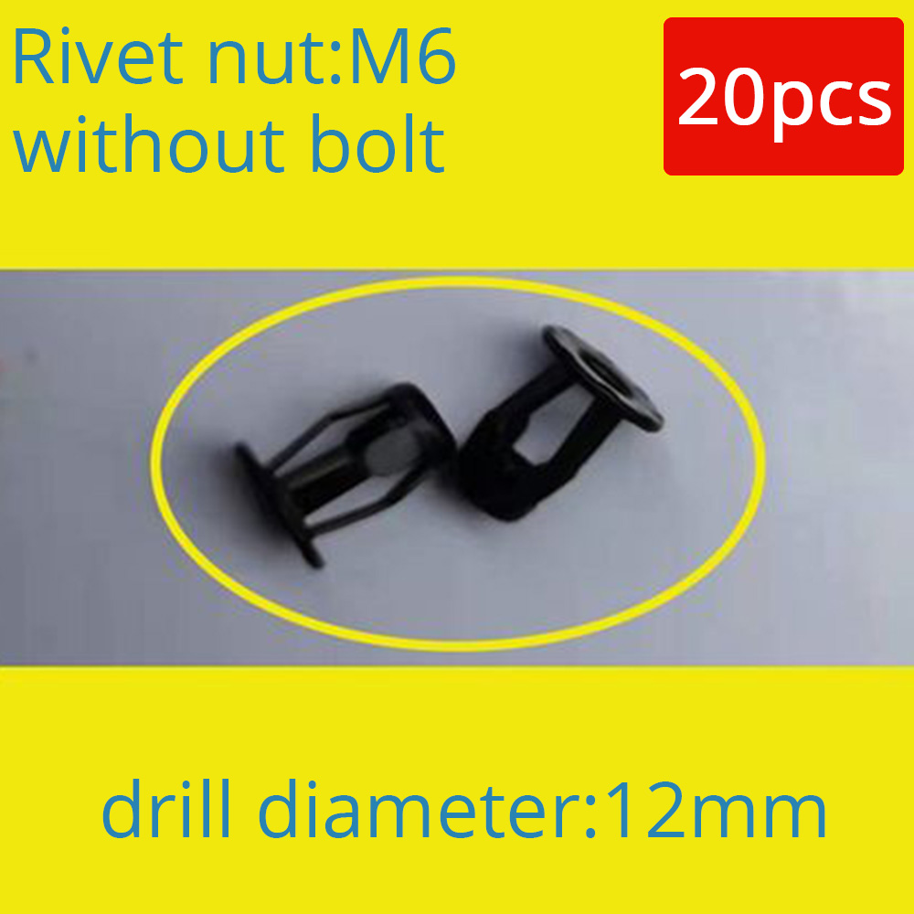 M4 M5 M6 M8 al Rivets Nut Carbon Steel Lock Nut Bolt Hollow Iron ...