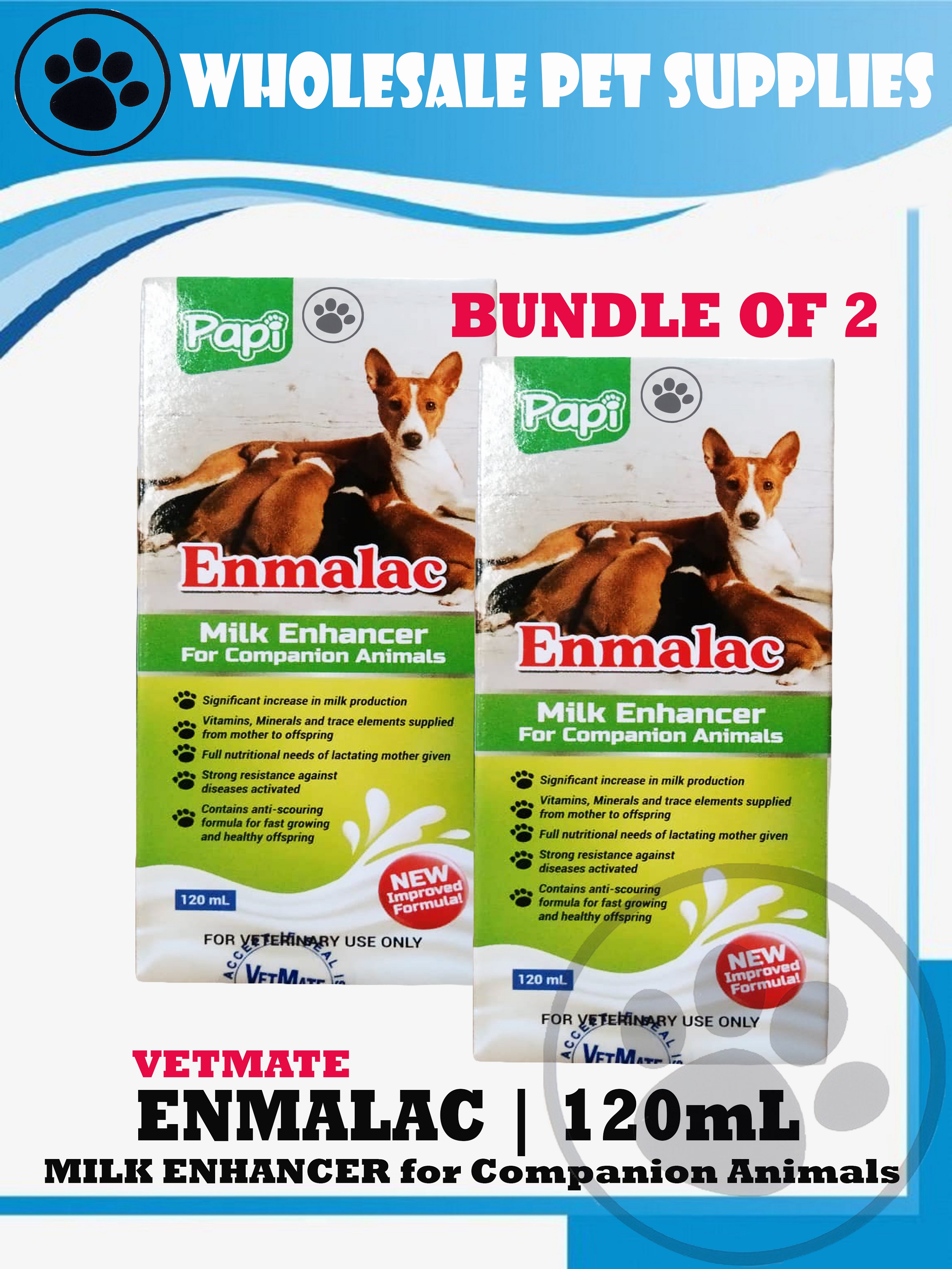 ENMALAC Milk Enhancer for Companion Animals (Bundle of 2pcs) | Lazada PH