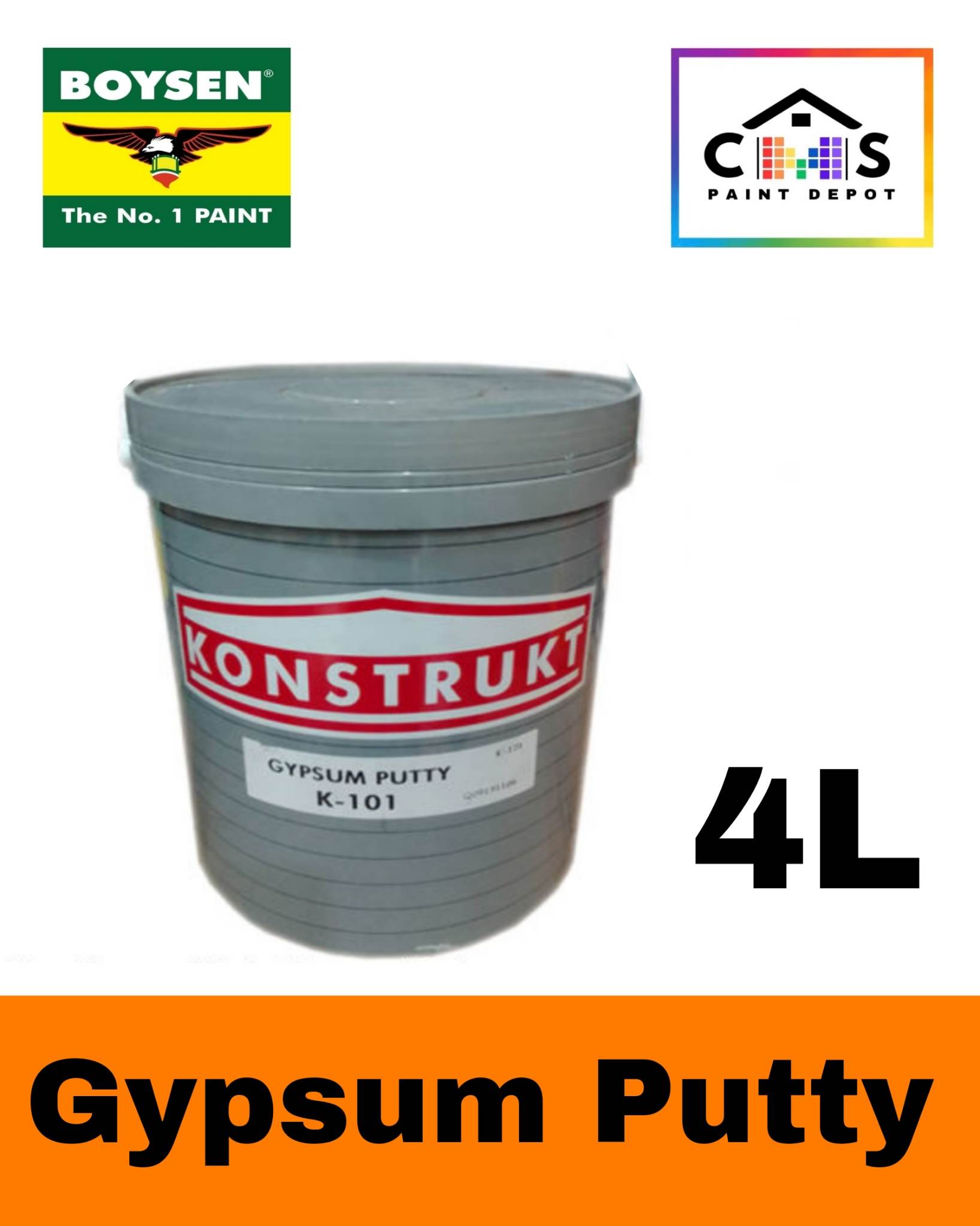 Boysen Konstrukt Gypsum Putty | Lazada PH