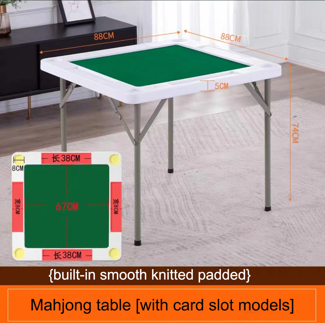 folding mahjong table free installation multi-functional chess table ...