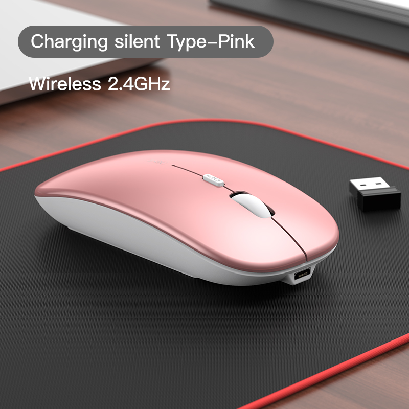 【COD】2.4G Wireless Mouse Rechargeable Mouse Battery Mouse Office Mute ...