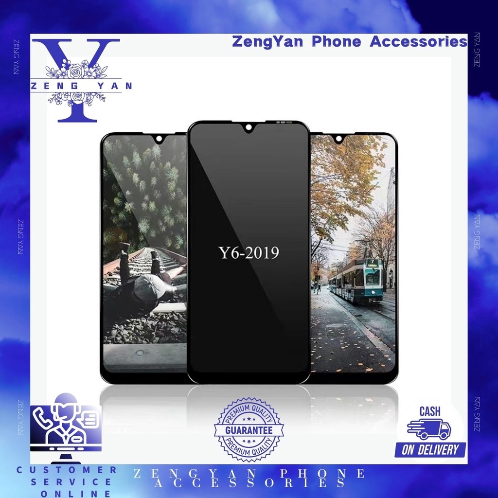HUAWEI LCD Y6 2019 Y6 Pro 2019 Y6 Prime 2019 LCD Touch Screen Display ...