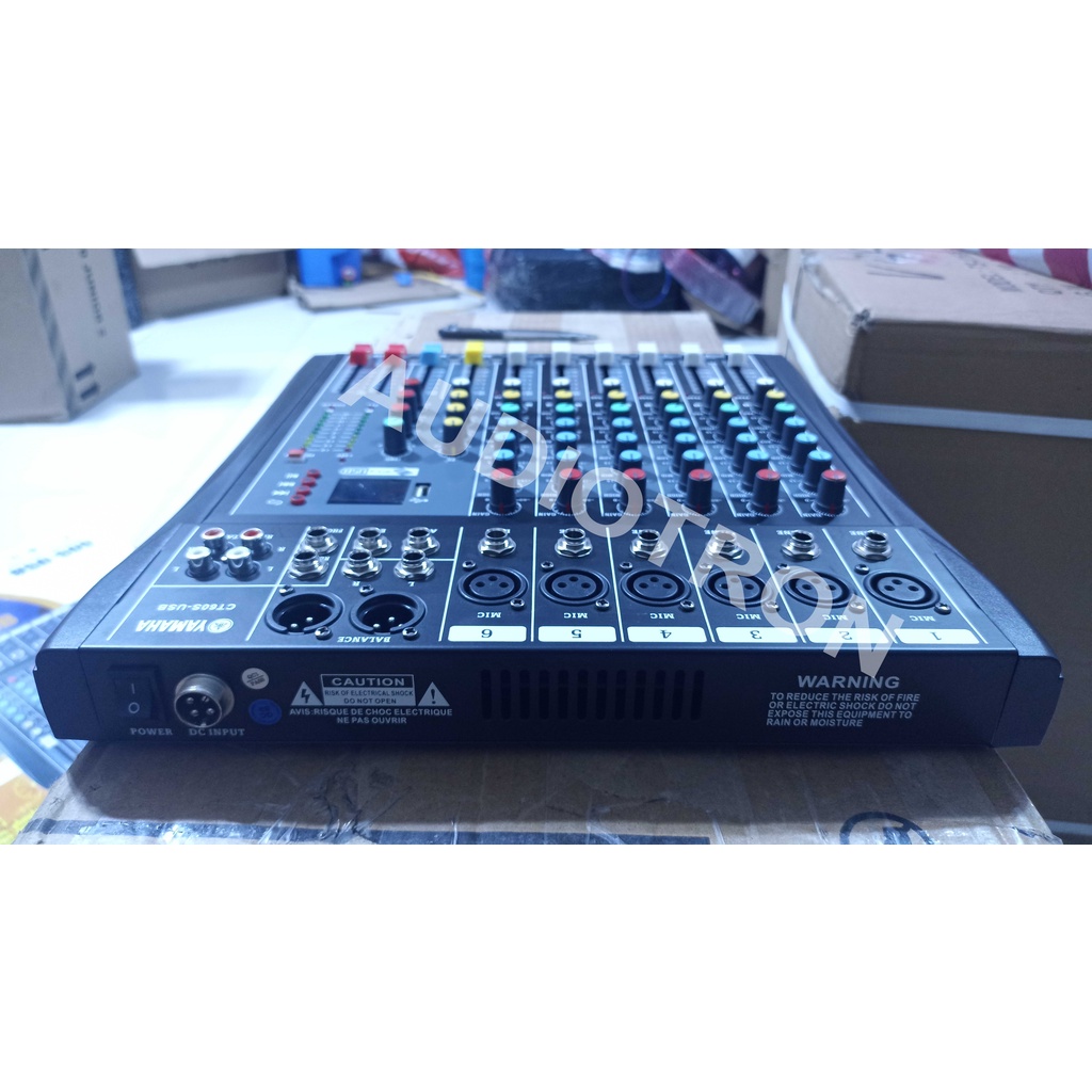 Yamaha Professional Mixer 60S USB/BT 6 Channel | Lazada PH