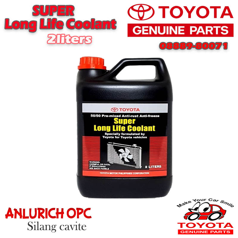 TOYOTA SUPER LONG LIFE COOLANT PINK READY TO USE ANTI-RUST ANTI-FREEZE ...