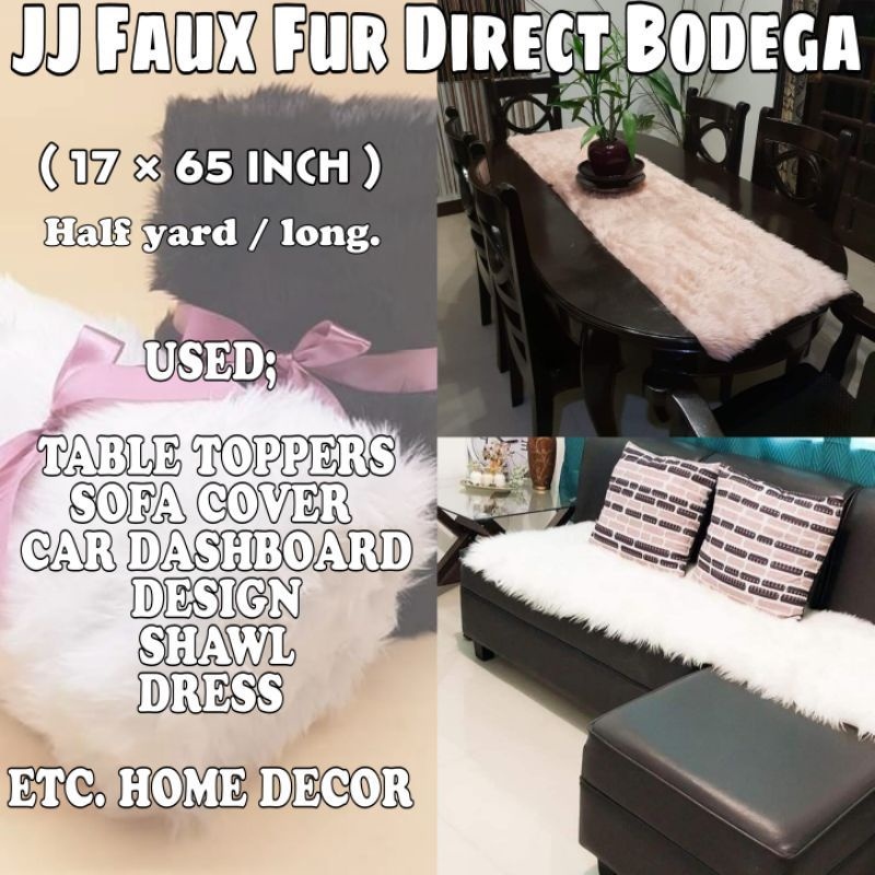 AESTHETIC BLACK FAUX FUR FABRIC — Carpet/Photoshoot Flatlay/Car ...