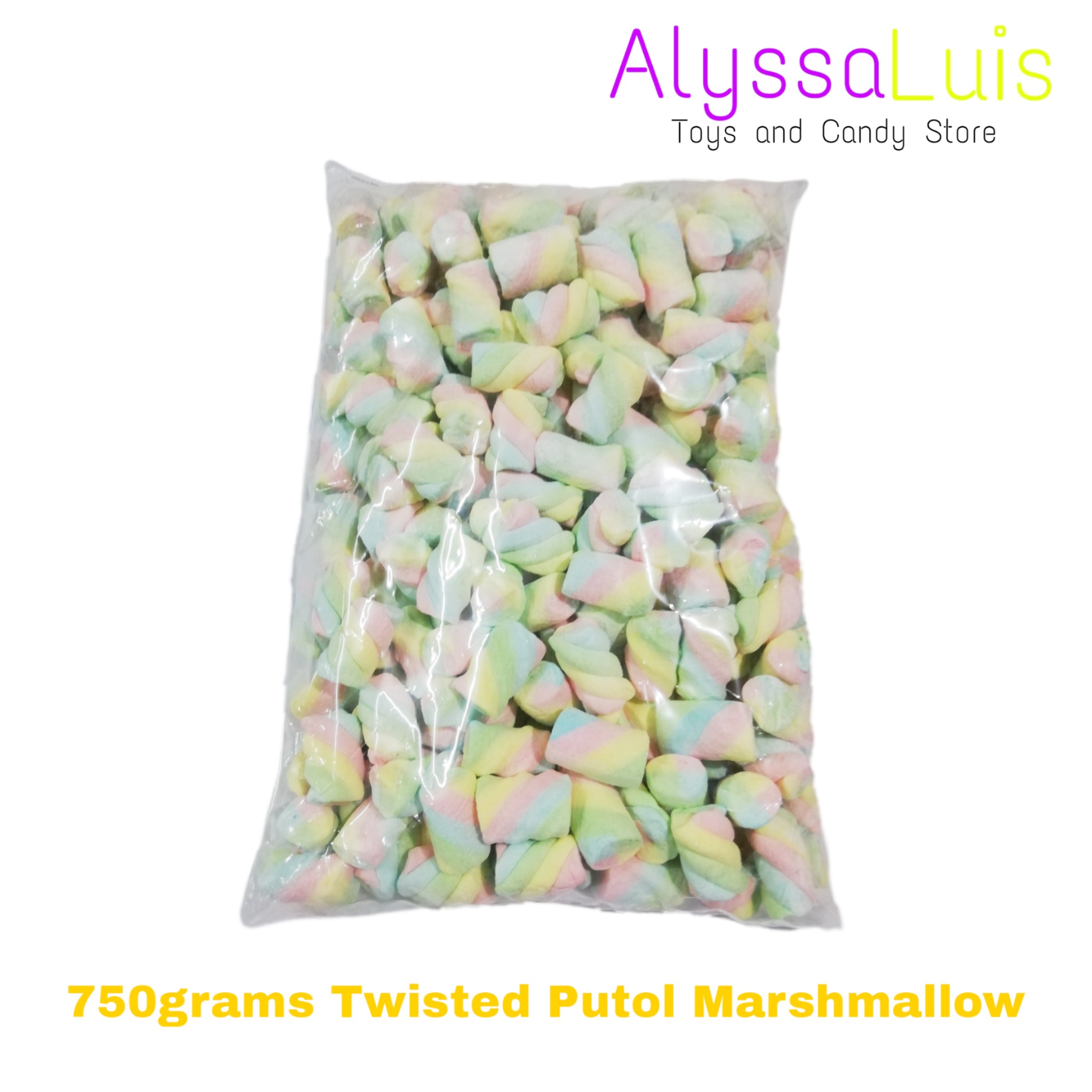 680grams Twisted Putol Marshmallow 150~160pcs | Lazada PH