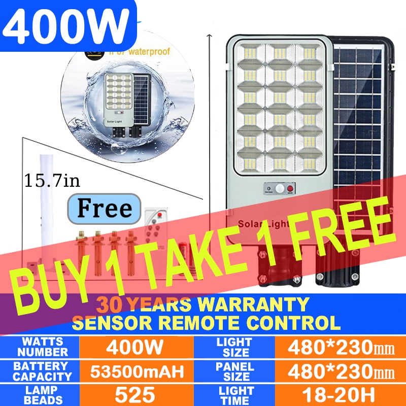Solar Street Light Outdoor Waterproof Ip67 400W 600W 800W 1000W Solar ...