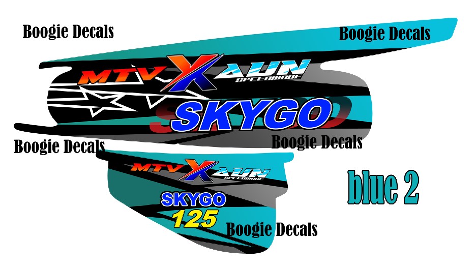 SKYGO 125 DECALS SET | Lazada PH