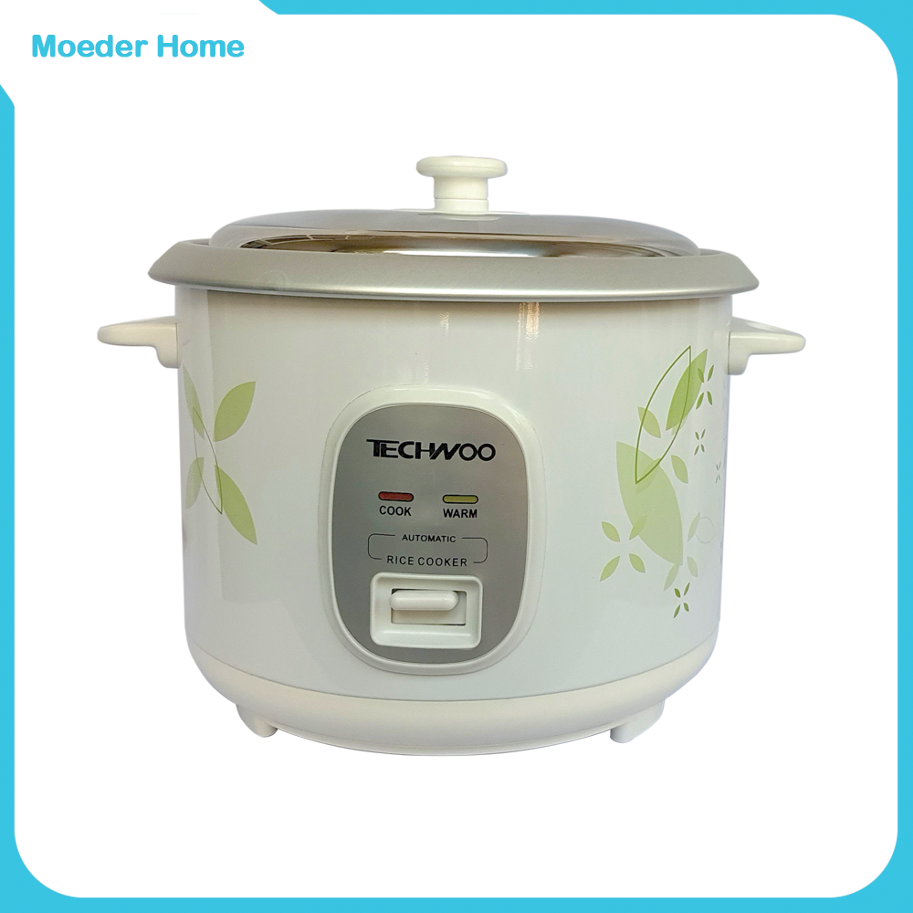 Techwoo 1.8L Rice Cooker - Aluminum Cover (No Steamer) | Lazada PH