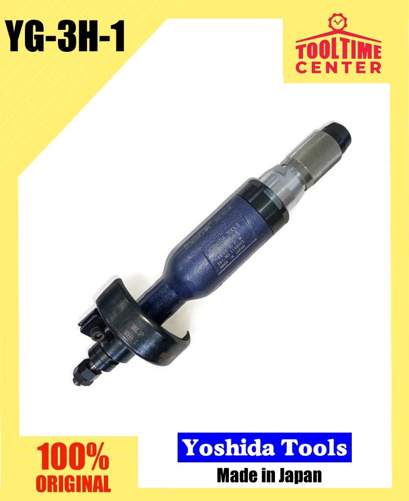 Yoshida Tools Roll Type Pneumatic Straight Grinder Model: YG-3H-1 Made ...
