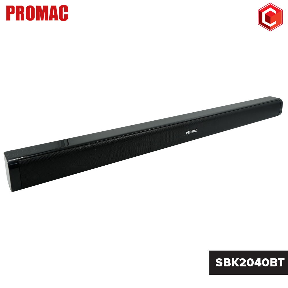 4-Speaker Stereo Karaoke Sound bar with Bass Reflex PROMAC SB-K2040BT ...