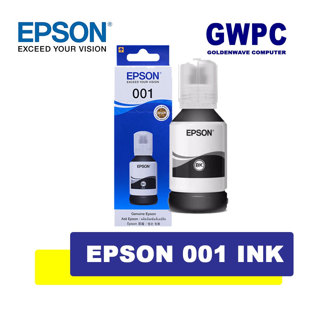 reciept printer Epson 001 Genuine Ink Bottle | Lazada PH