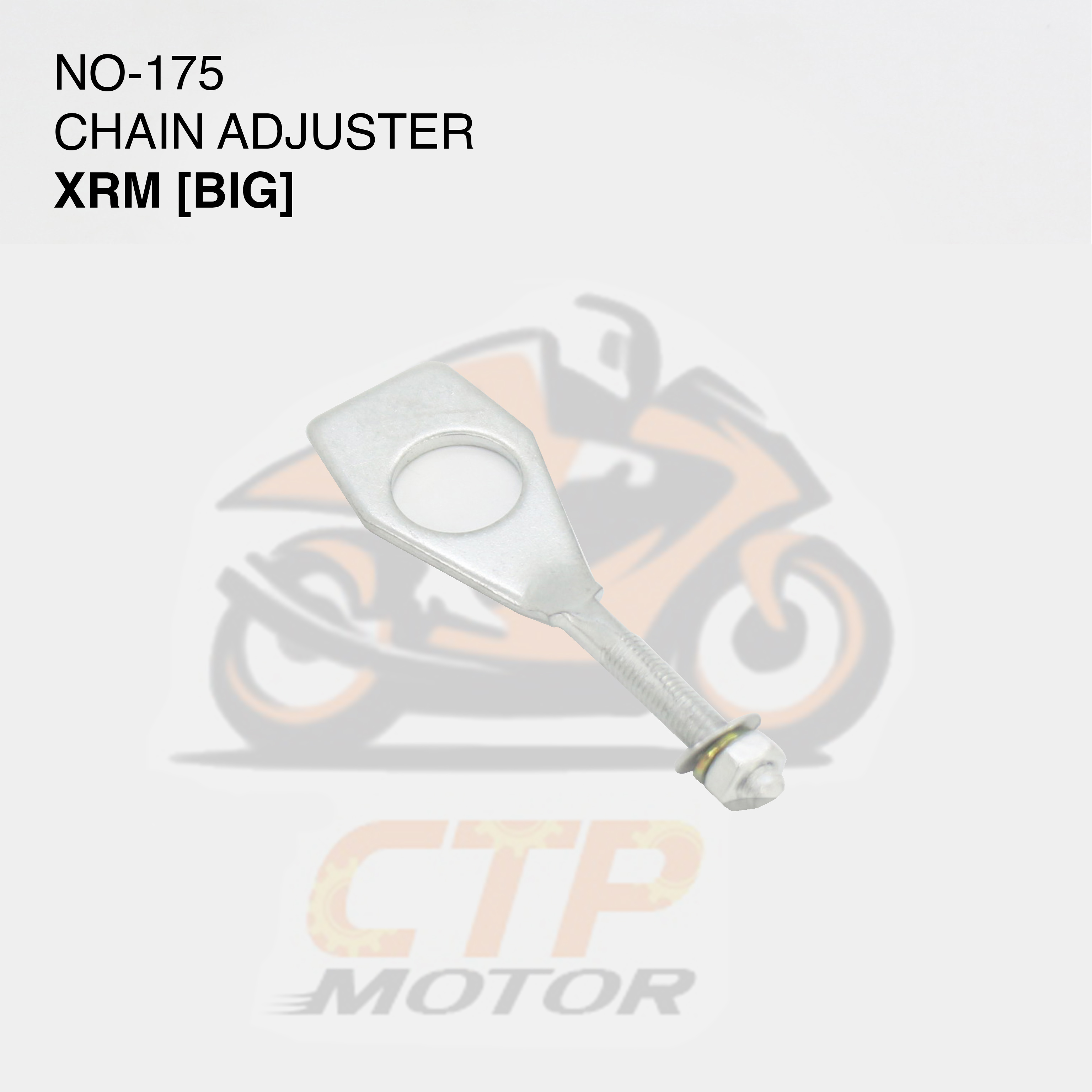 Motorcycle Chain Adjuster XRM[BIG], XRM[SMALL], TMX, BAJAJ | Lazada PH