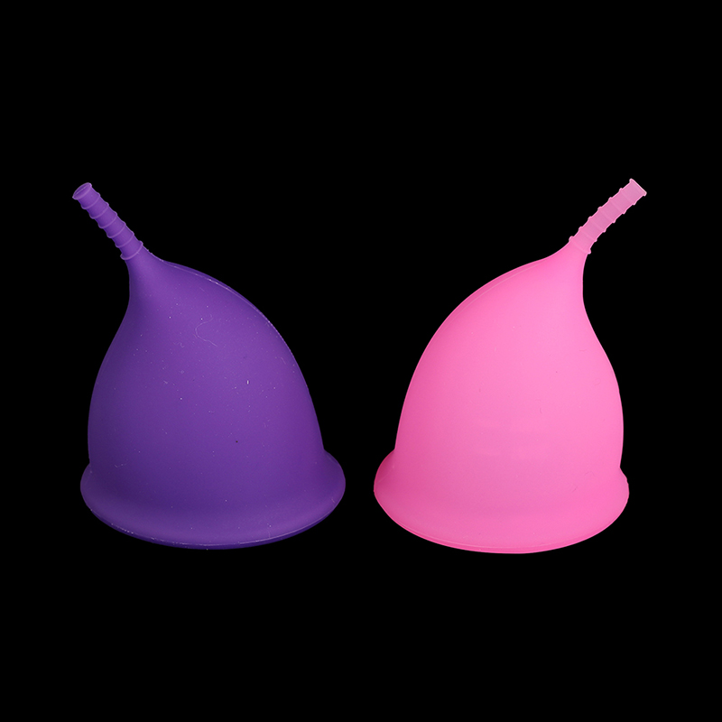 SHENG Silicone Reusable Soft Menstrual Cups Foldable Feminine Hygiene ...