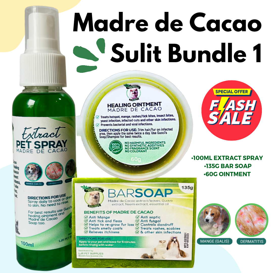 Madre De Cacao Sulit Healing Bundle Anti-Mange Anti-Bacterial Anti ...