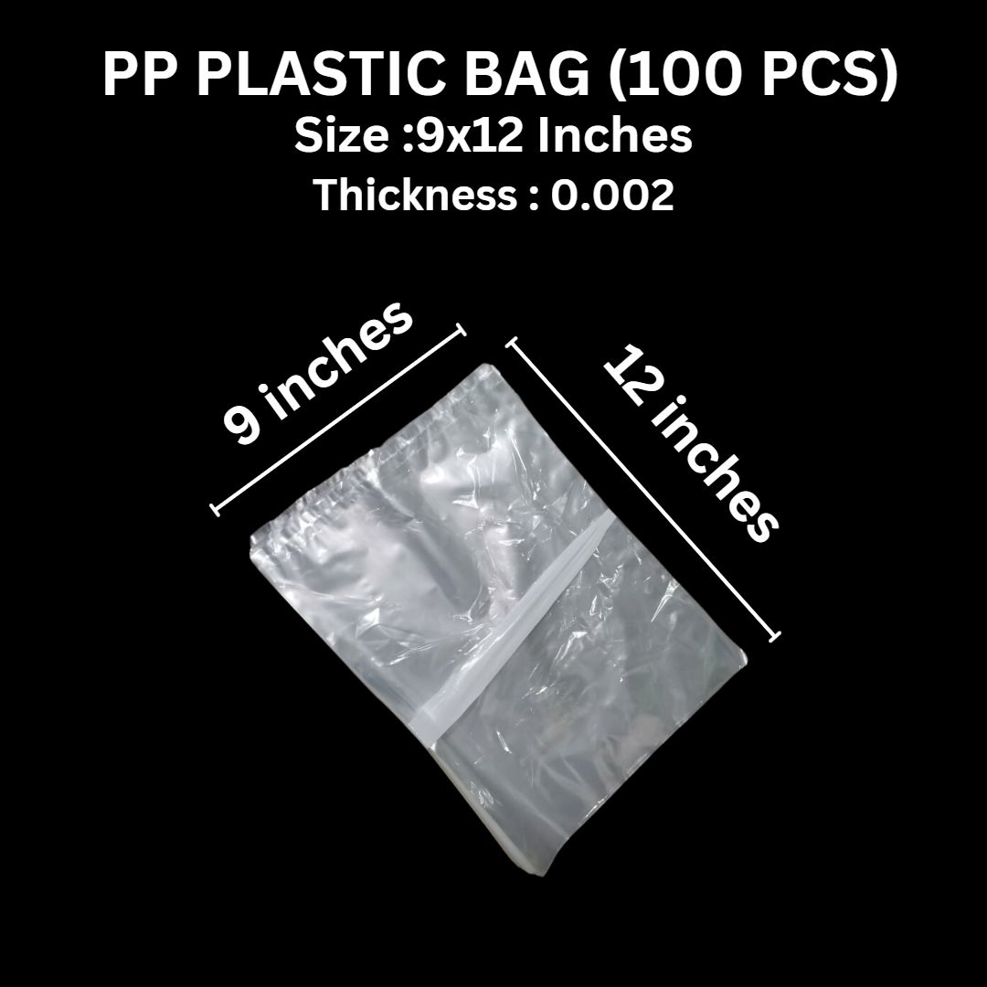 Clear PP PLASTIC BAG (100 PCS) 0.002 Thickness | Lazada PH
