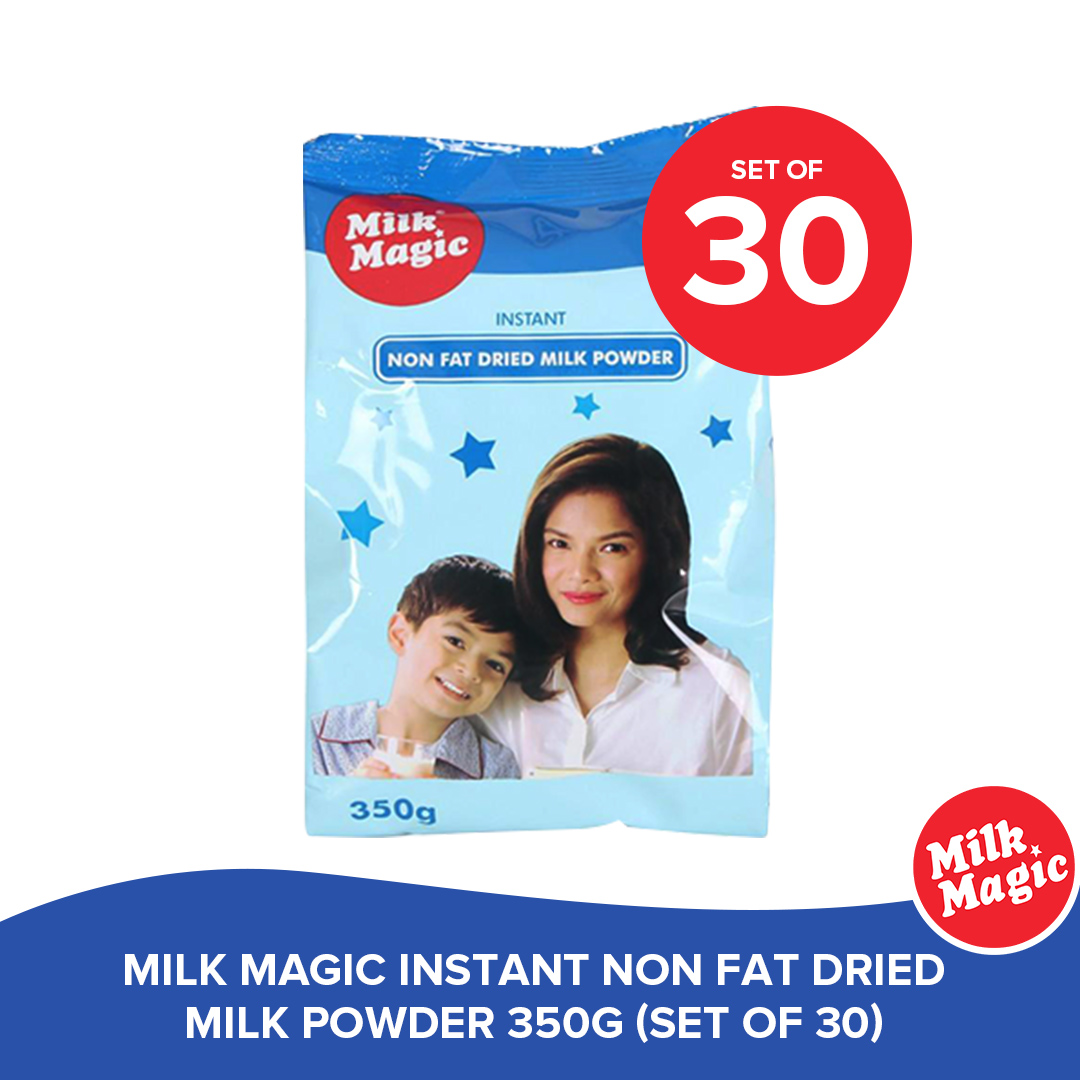 Milk Magic Instant Non Fat Dried Milk Powder 350g (Set of 30 ...