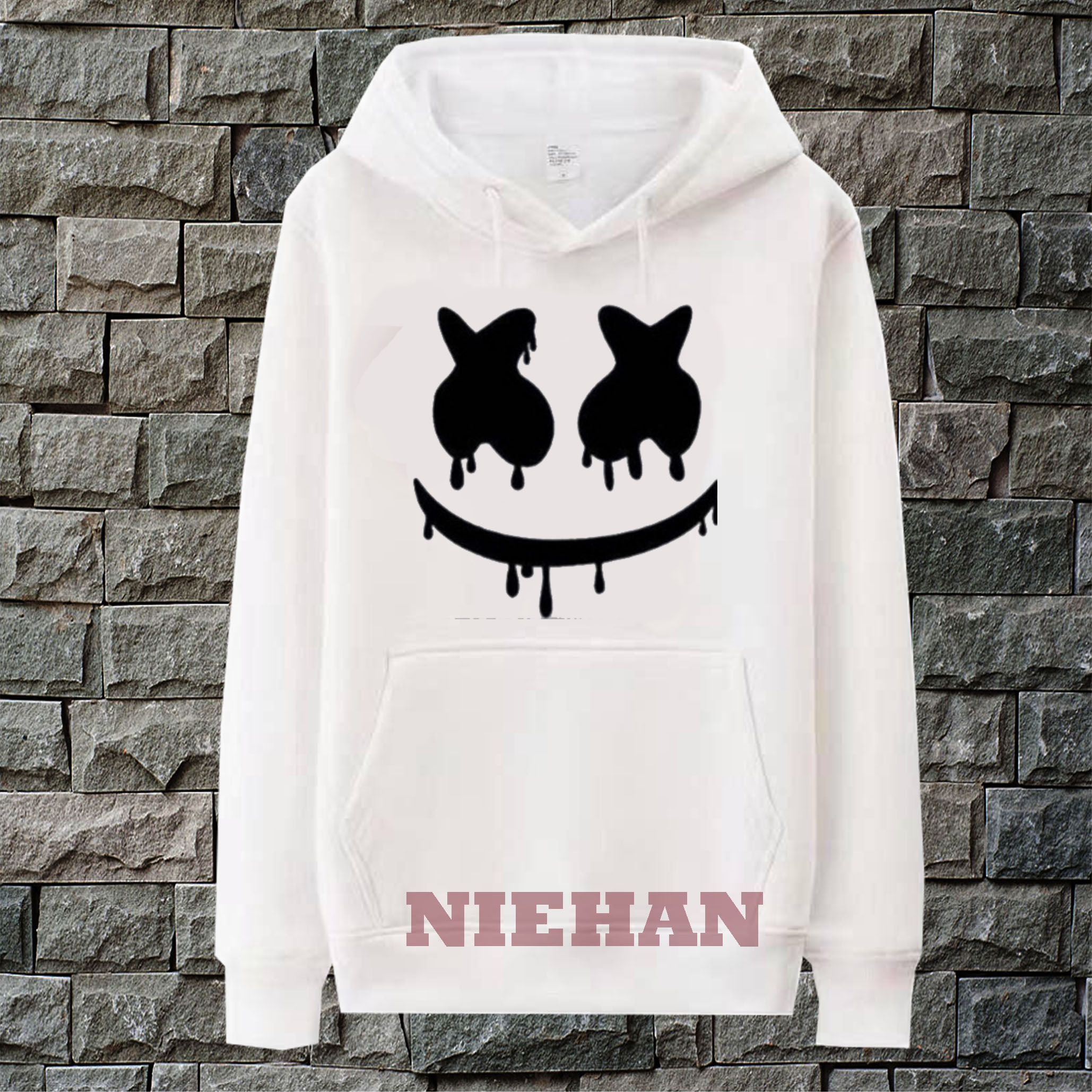 MARSHMELLO GRPHIC HOODIE JACKET FOR MEN AND WOMEN | Lazada PH