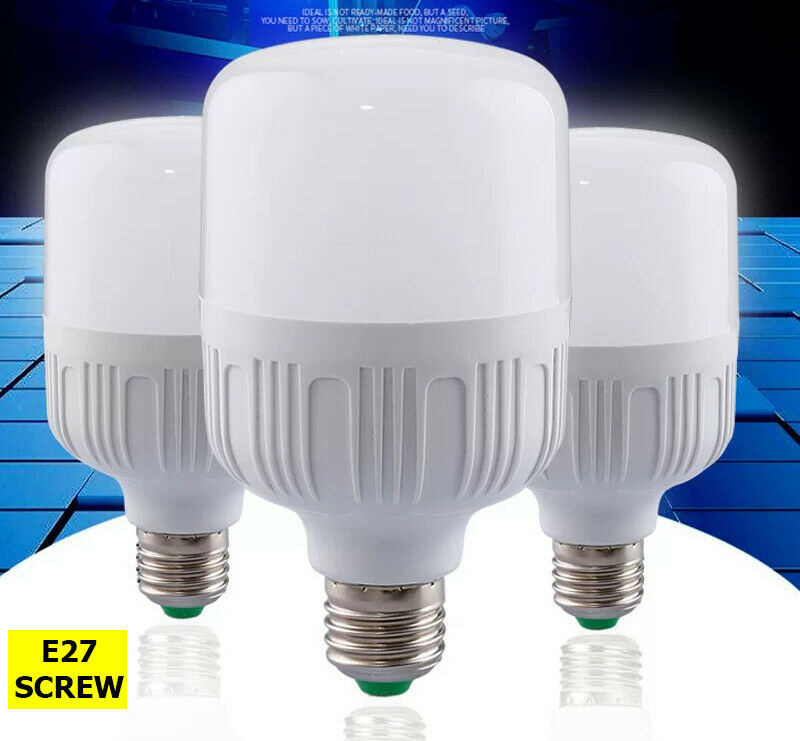 LED Light Bulb 5W 10W 15W 20W 30W LED Lamp Cool White E27 Energy-saving ...