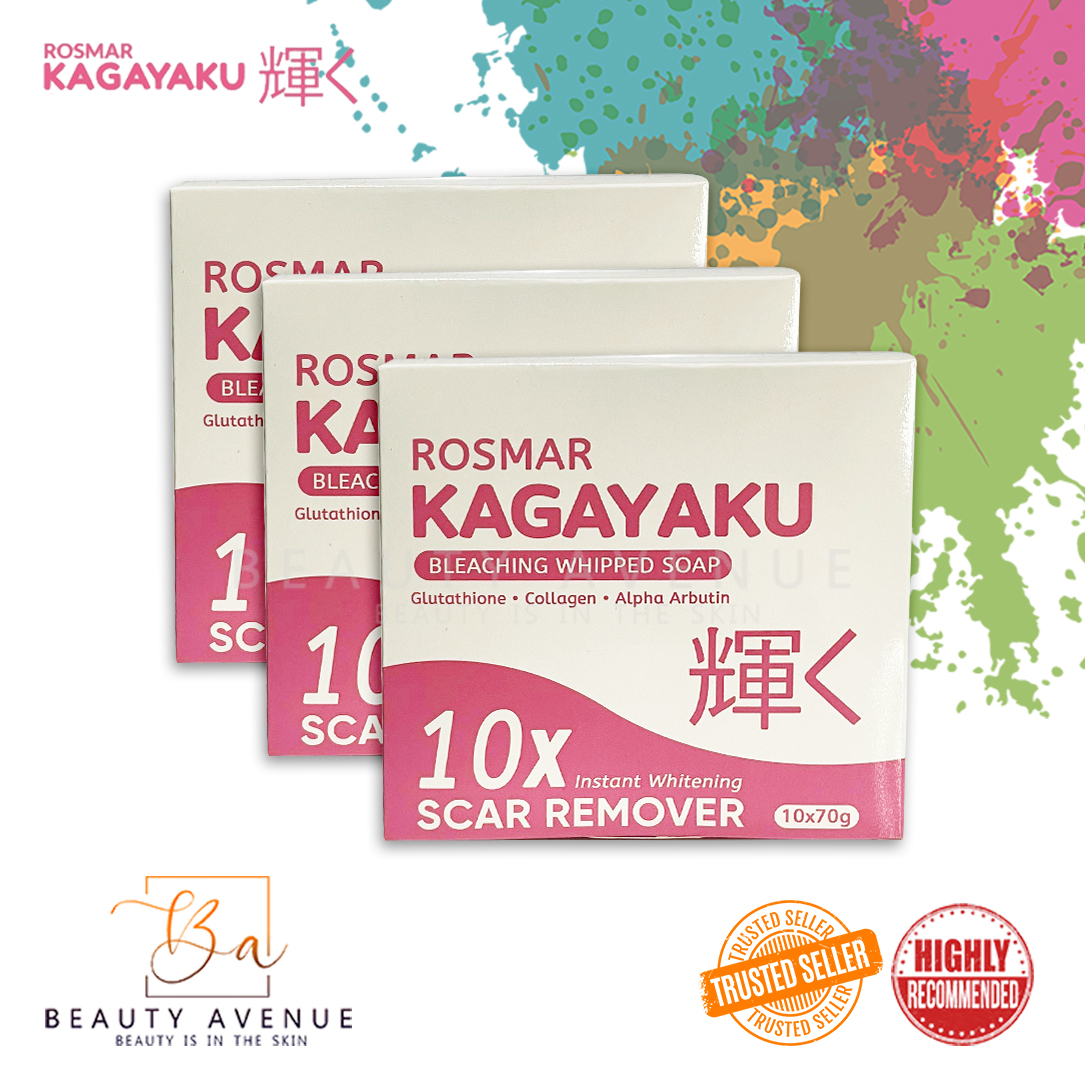 Rosmar Kagayaku Bleaching Whipped Soap (3box) | Lazada PH