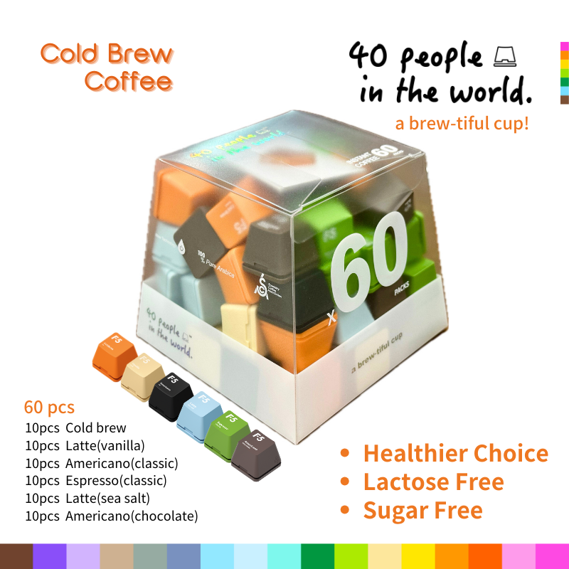 【FDA Registered】"40 people in the world" instant coffee, F5 cold brew ...