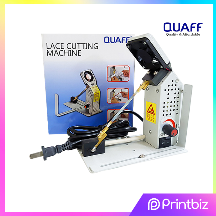 QUAFF Portable ID Lace Cutting Machine with EXHAUST FAN | Lazada PH