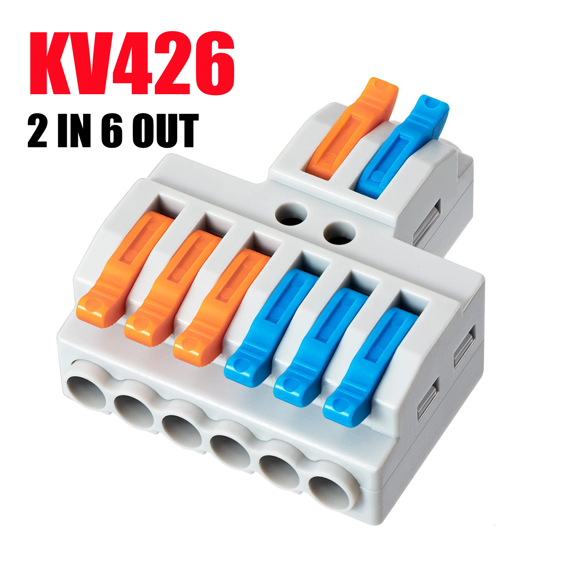 2 in multiple out Quick Wiring Connector Universal Splitter wiring ...