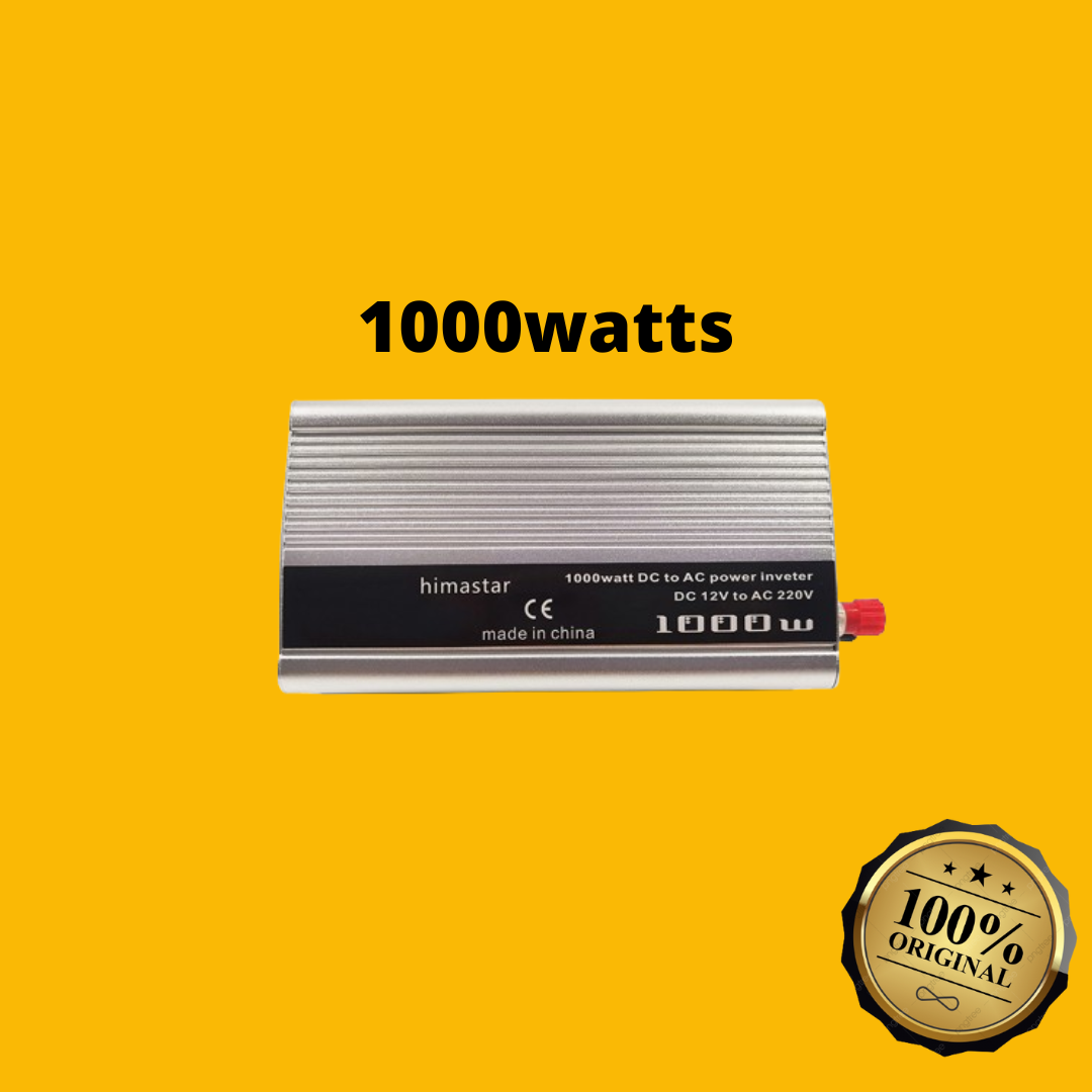 Upgraded Complete Set 1,000 Watts Inverter Solar Power Set Up Complete ...