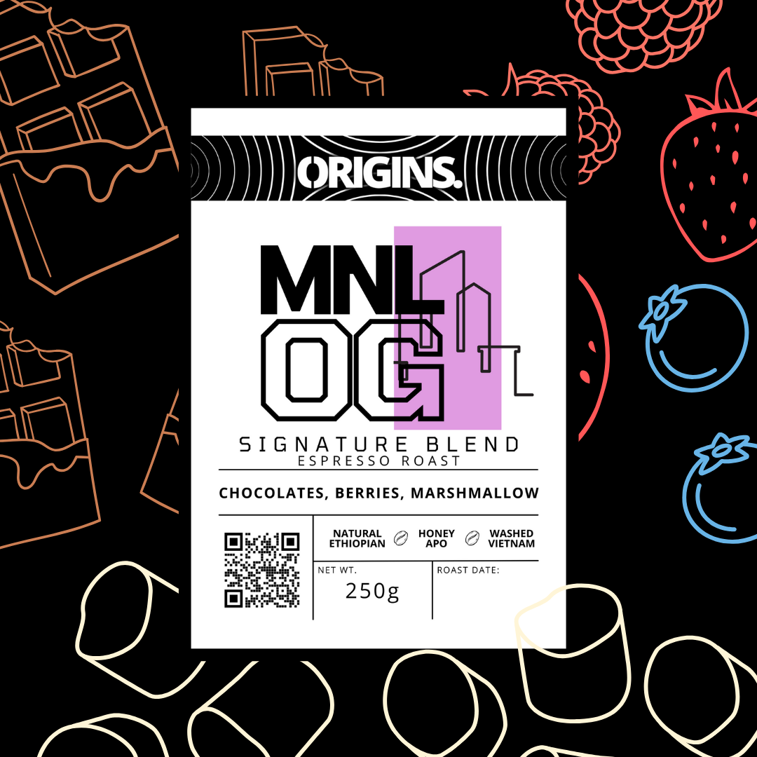 R/D: 3/18 ORIGINS MNL - Manila OG - Signature Coffee Blend (ESPRESSO ...