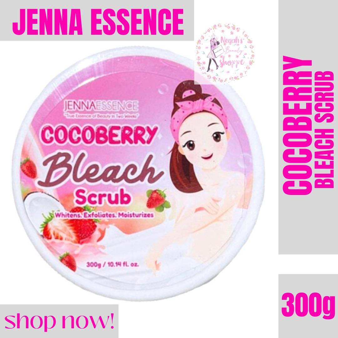 Cocoberry Bleach Scrub 300g by Jenna Essence | Lazada PH