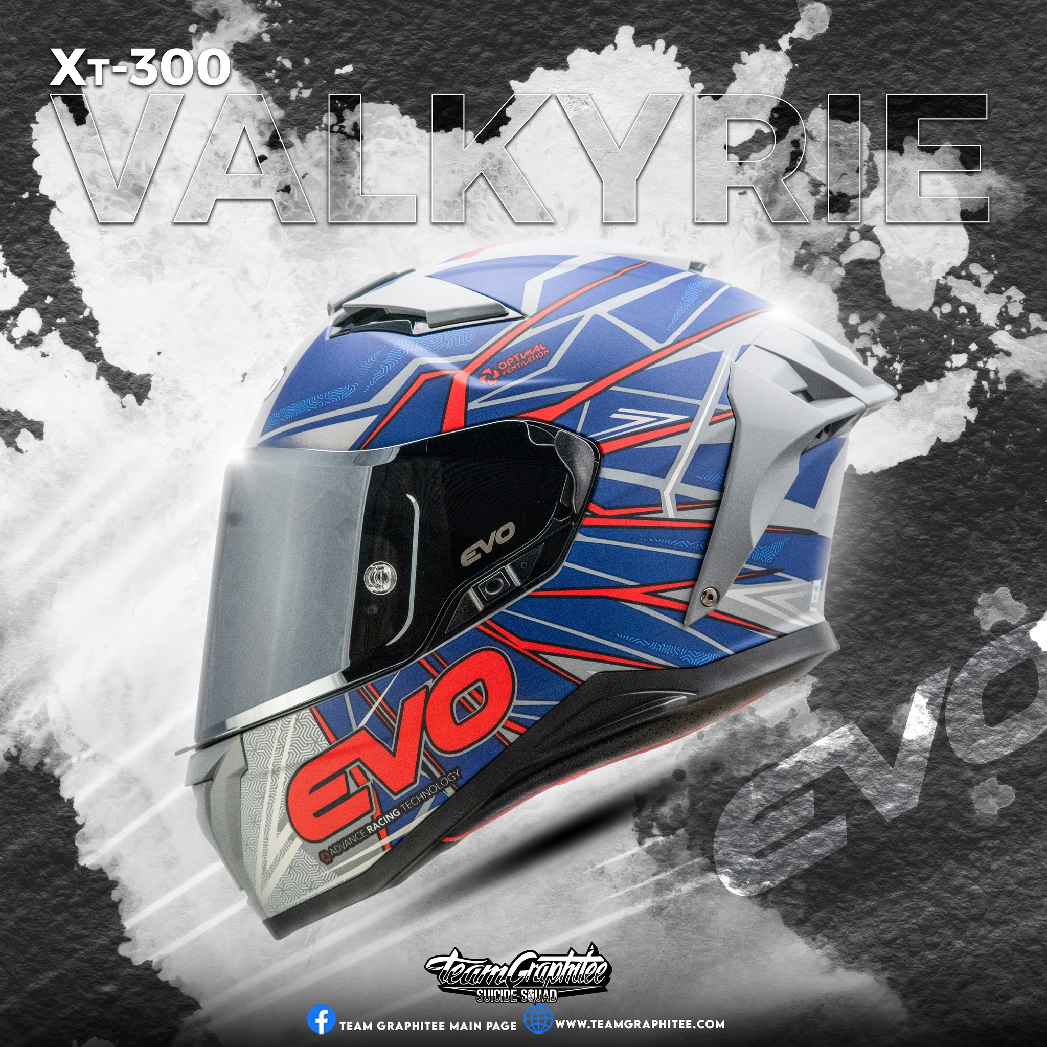 EVO XT 300 VALKYRIE II FULL FACE DUAL VISOR HELMET WITH FREE CLEAR LENS ...