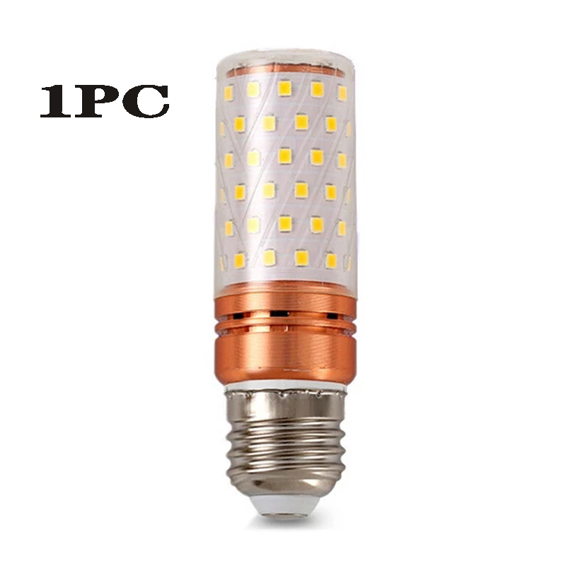Led 12W E27 Corn Super Bright Lighting Bulbs 220V Chandelier Candle ...