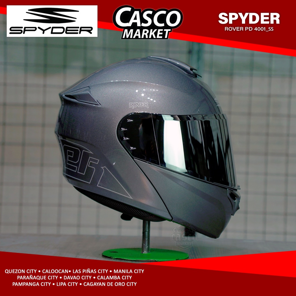 SPYDER ROVER PD MODULAR DUAL VISOR MOTORCYCLE HELMET | Lazada PH