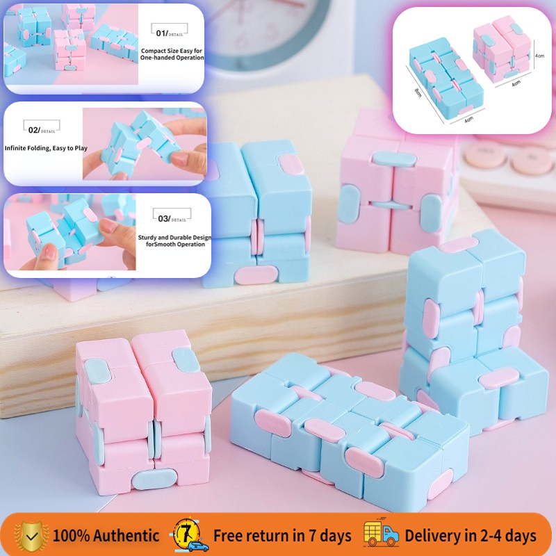 New Magic Fidget Cube Infinite Cube Squid Game Sensory Stress Relief ...