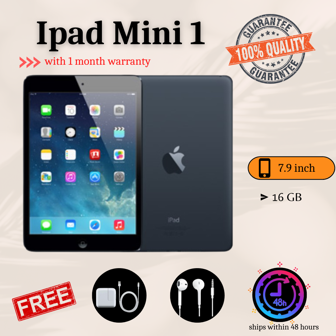 Good Condition Apple Pad mini 1 & 2 16GB/32GB Wi-Fi tablet 95% ...