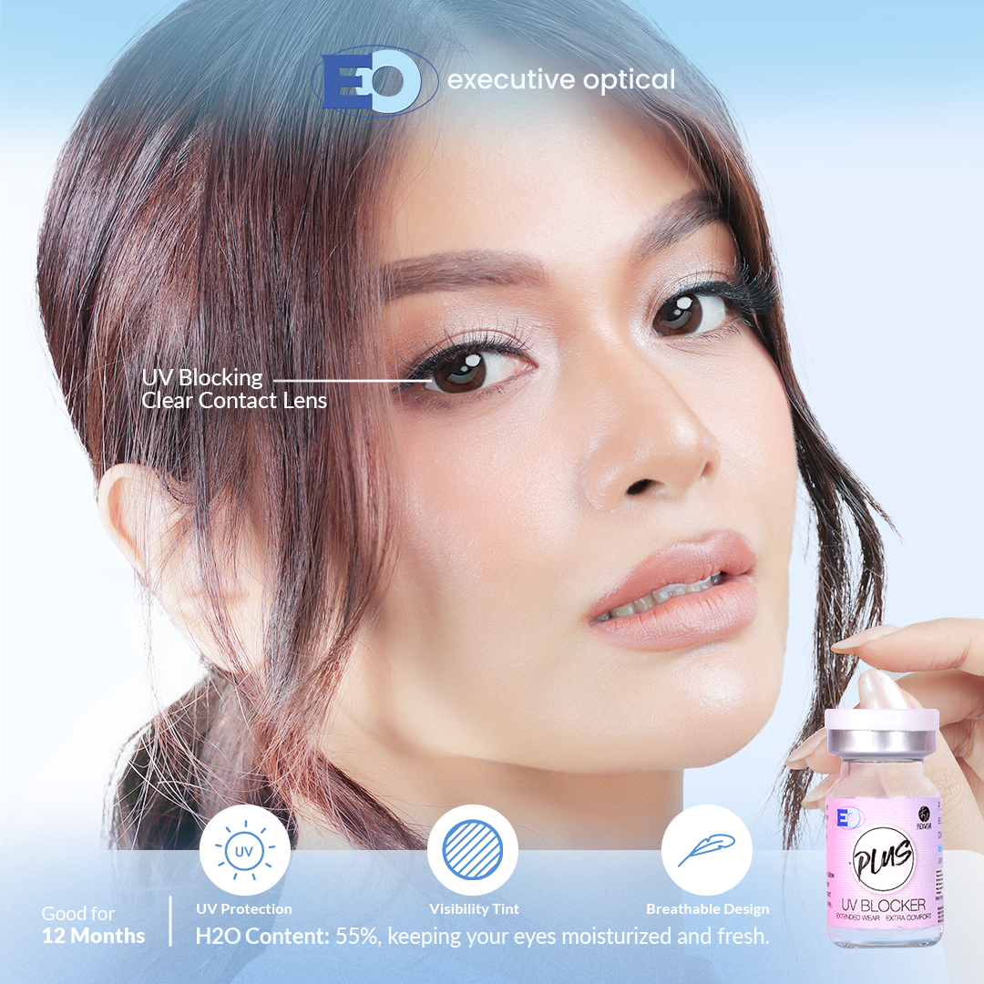EO Flexwear Plus Graded Clear Contact Lens with Solution (1 Year ...
