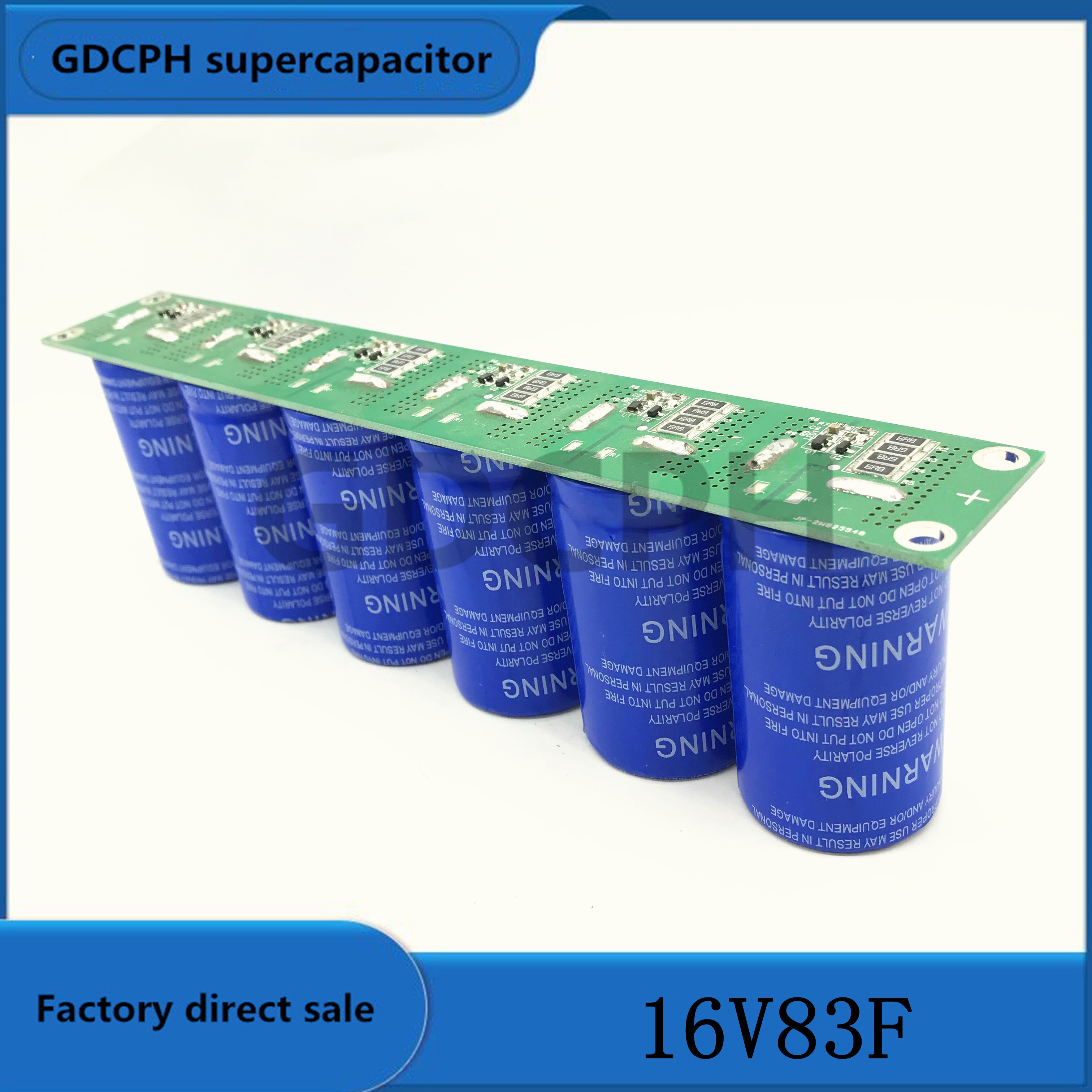 N12j 6 pieces/set of 2.7V 500F Super Capacitors with 16V 83F Automotive ...