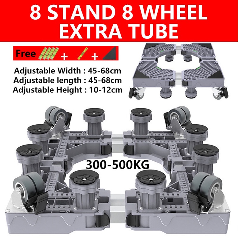 Washing Machine Mobile Base Automatic Bracket Pad Universal Wheel ...