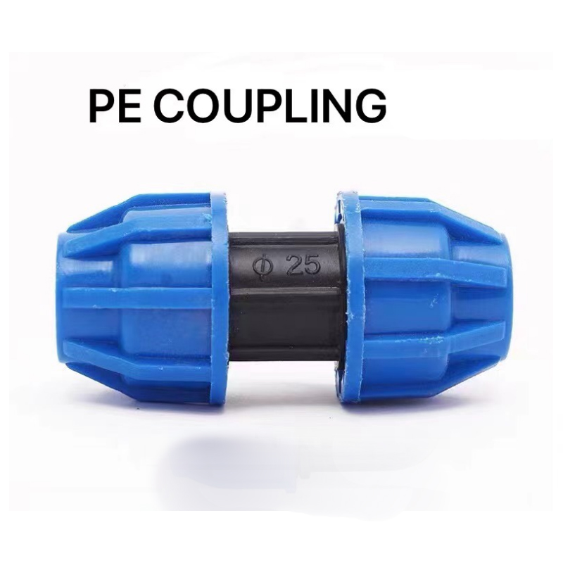 Heavy-Duty Standard PE Compression Fittings for pe and pvc pipes 1/2" 3/4" 1" elbow tee coupling ...