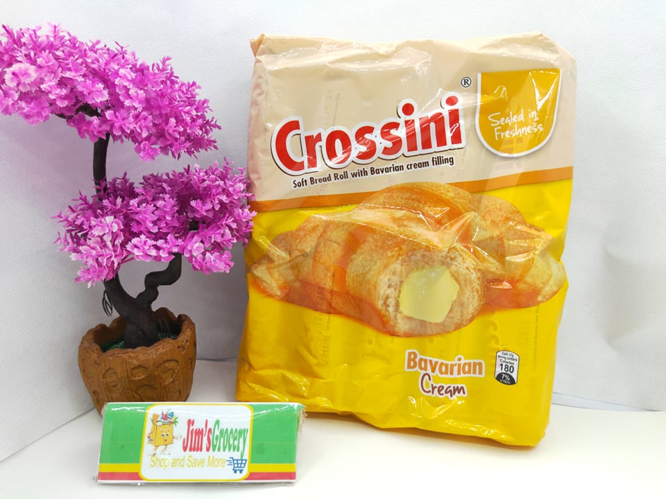 JDL Crossini Choco Hazelnut/Bavarian Cream Soft Bread Roll 10's (1pack ...