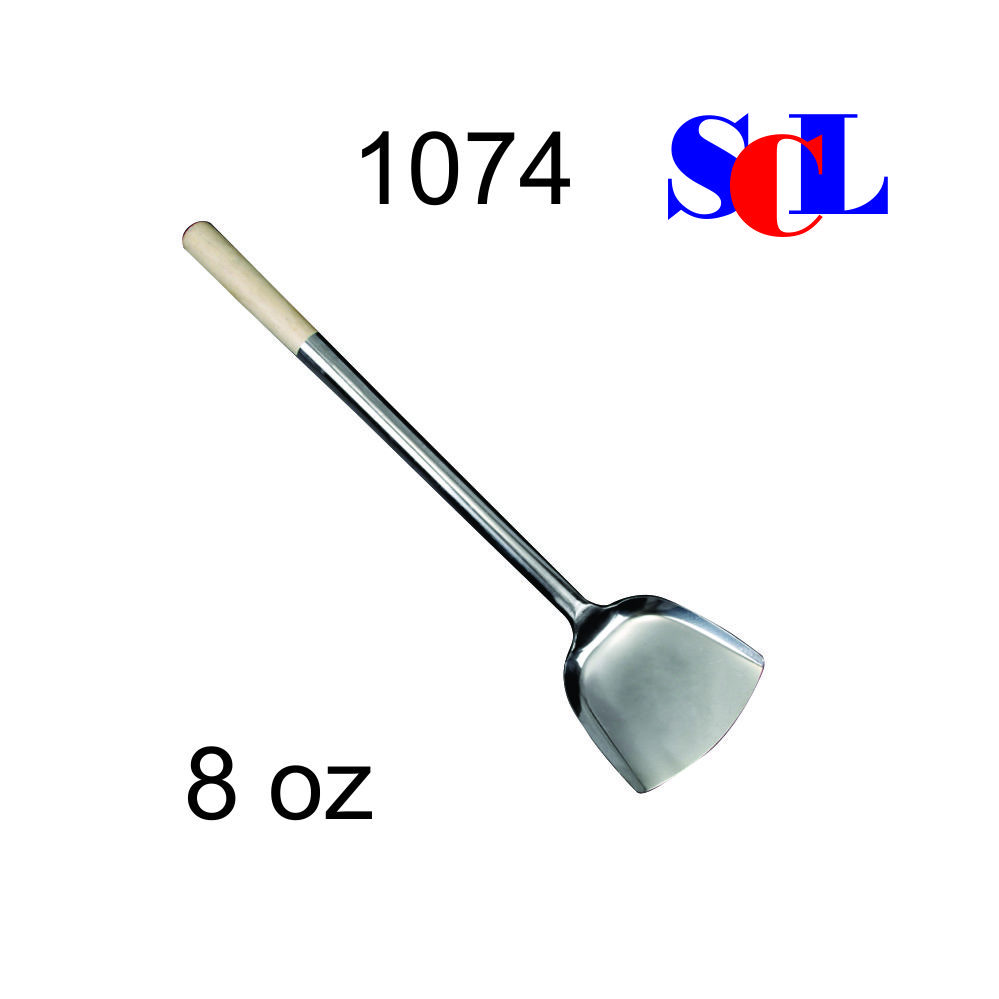 HEAVY DUTY‼️ STAINLESS SANDOK & SIANSE WITH WOOD HANDLE FOR CANTEEN ...