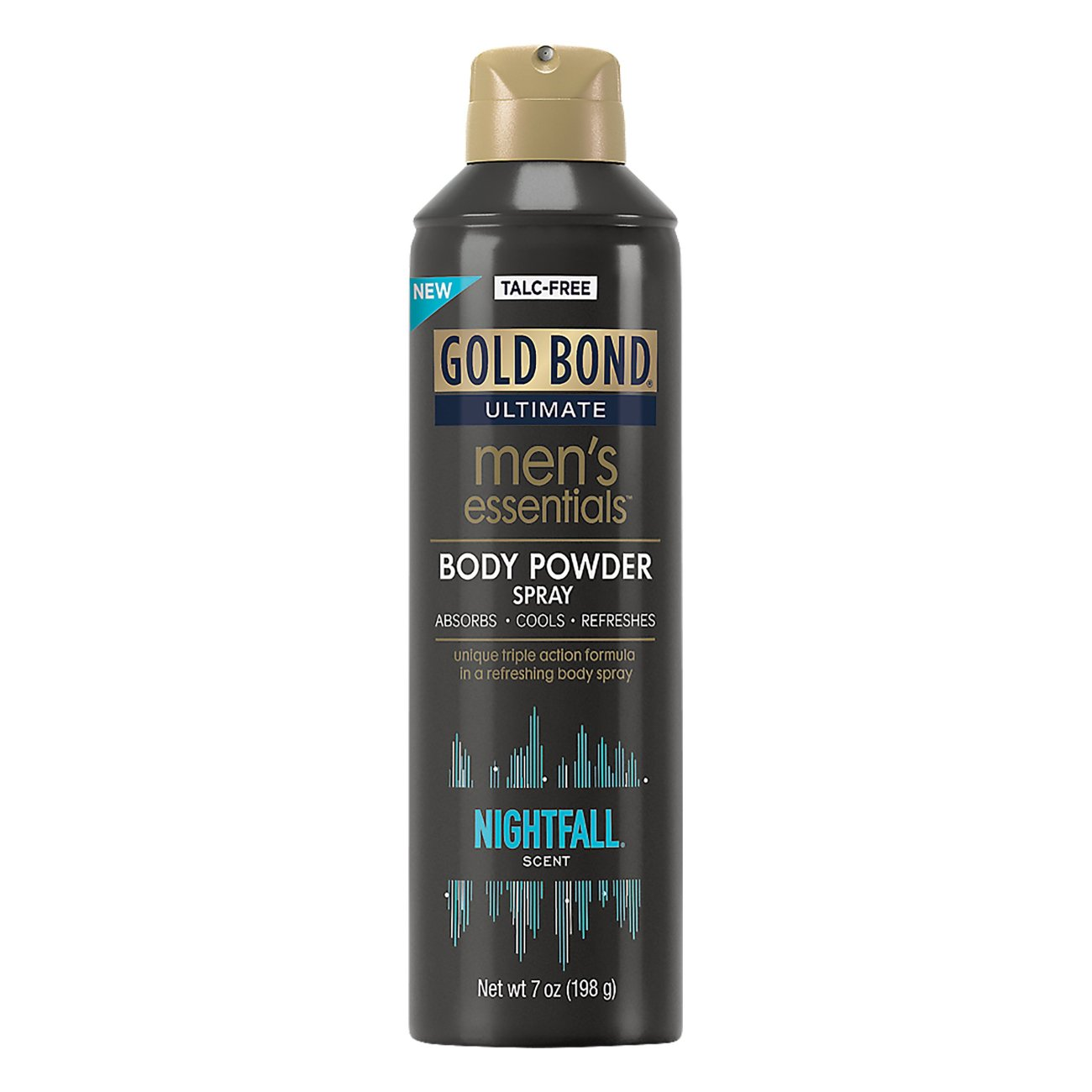 Gold Bond Ultimate Men's Essentials Body Powder Spray Nightfall Scent 7 ...