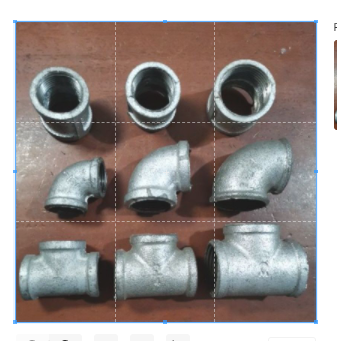 Steel GI elbow, Gi coupling, Gi Tee 1/2 inch to 1inch. | Lazada PH